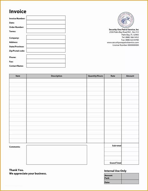 Payroll Invoice Template Excel Templates Excel Templates