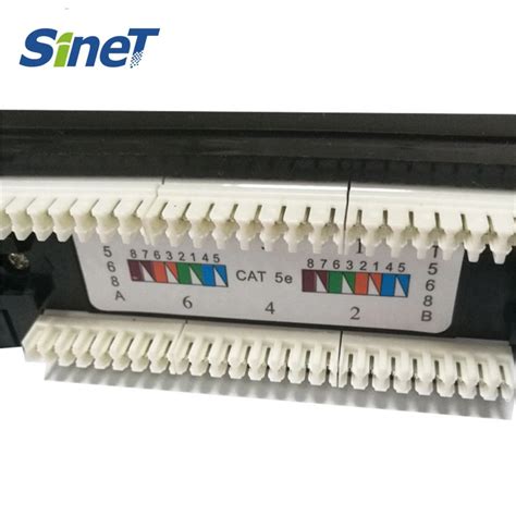 Network Patch Panel CAT6 1u UTP 24 Port Patch Panel China Network Rack Patch Panel And Rack
