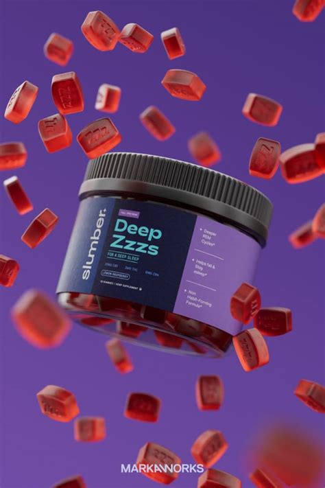 Innovative Packaging Design For Slumber Gummies Supplements Packaging Packaging Design