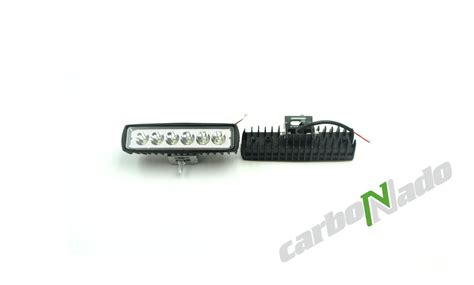 Светодиодные фары Прямоугольные 18W Узкие купить в Красноярске