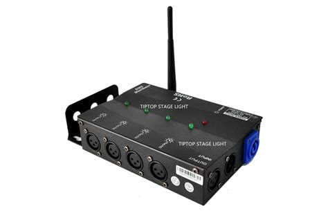 Way DMX Wireless Distributor Tiptoplight