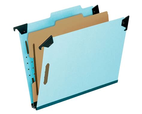 Pendaflex Classification Folder Hanging 1 Divider 2 Embedded Ltr