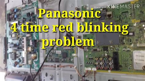 Panasonic Viera Tv Red Light Blinking Times Shelly Lighting
