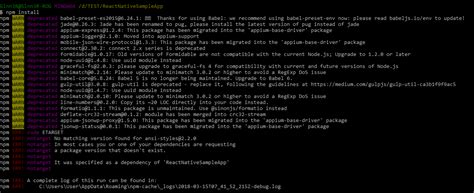 Android React Native Open Old Version Project Up To 048v Stack