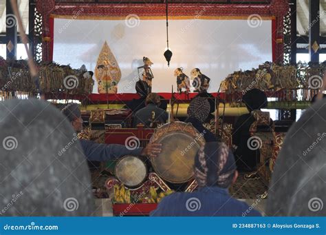 Shadow Puppet Is A Traditional Indonesian Art That Mainly Develops In Java Editorial Stock