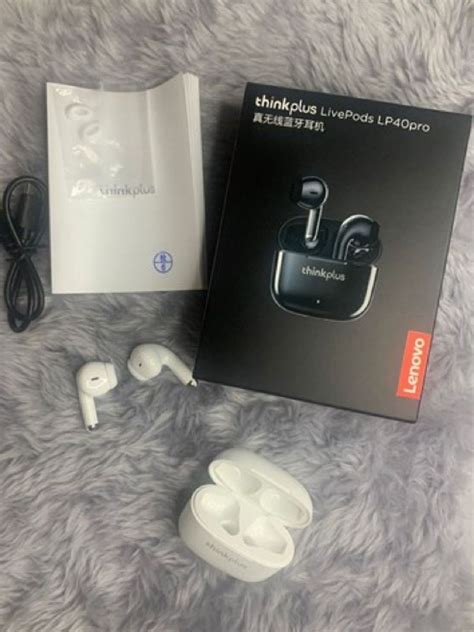 Fone De Ouvido Bluetooth Lenovo Lp Pro Original Item Info Eletro Lenovo Nunca Usado