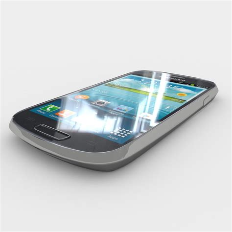Samsung I8200 Galaxy S Iii Mini Ve 3d Model 19 Max 3ds C4d Fbx