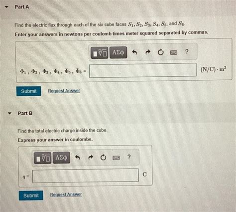 Solved A Cube Has Sides Of Length L M It Is Placed Chegg