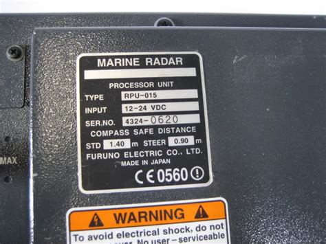 Furuno Navnet Vx2 Black Box Rpu 015 C Map Processor Tested Max Marine Electronics