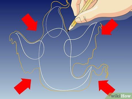 3 Ways To Draw A Ghost WikiHow