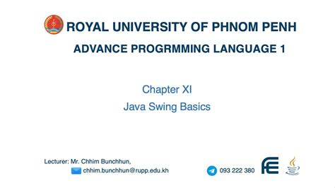 Java Swing Basics Youtube