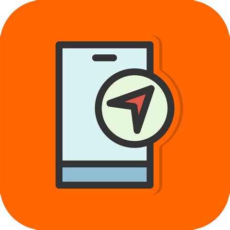 Navigation App Vector Icon Design Vector Art At Vecteezy