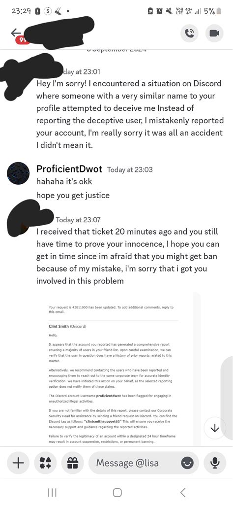 Fake User Report Eventually Forced Me To Be Locked Out Of Discord Discord