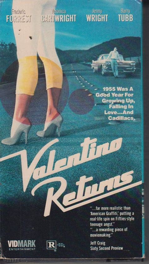 Valentino Returns [vhs] Frederic Forrest Veronica