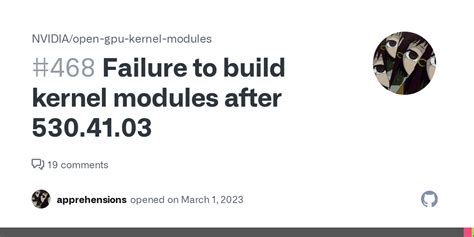 Failure To Build Kernel Modules After Issue NVIDIA Open Gpu Kernel Modules
