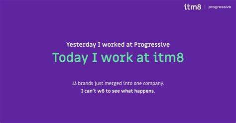Yesterday Was My Nine Month Work Anniversary With Progressive Yesterday Progressive Merged Into