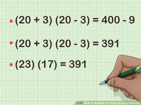 Ways To Multiply Two Digit Numbers Mentally WikiHow