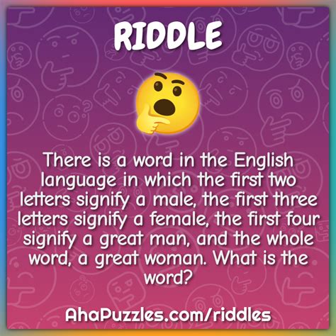There Is A Word In The English Language In Which The First Two Letters
