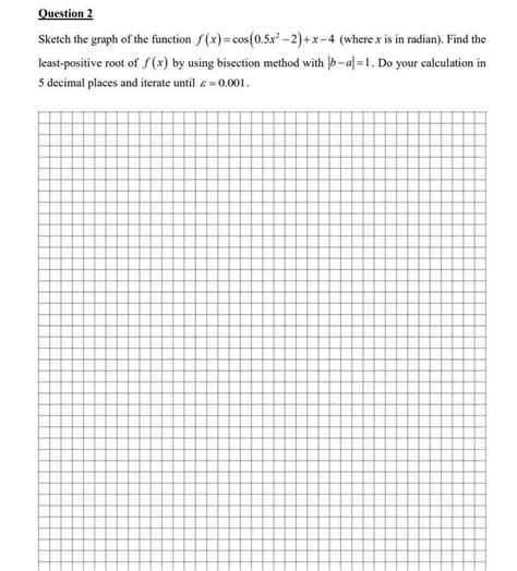 Solved Question 2 Sketch The Graph Of The Function F X Chegg Com