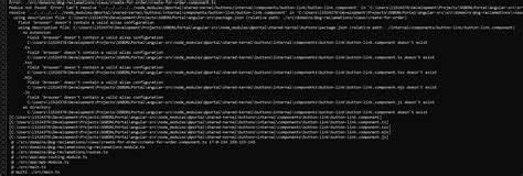 Issue With Aot Builds Field Browser Doesnt Contain A Valid Alias Configuration · Issue