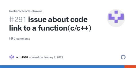 issue about code link to a function c c · issue 291 · hediet vscode drawio · github