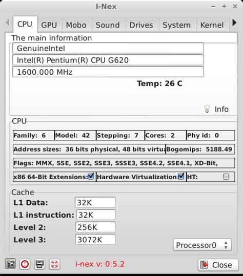 CPU G I NEX Ottime Alternative A CPU Z Per Linux Linuxaria