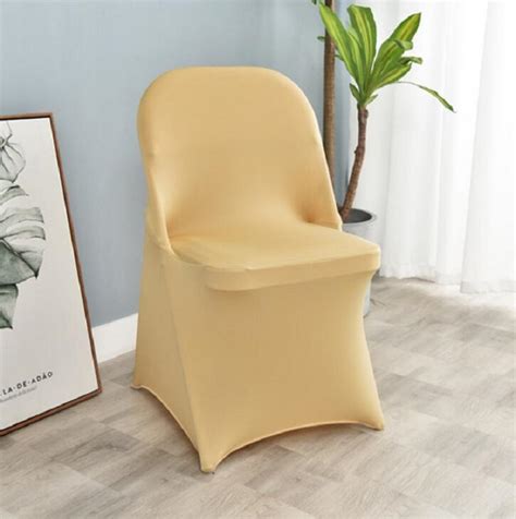 Badu Bg Сгъваема калъфка за стол Сватба Спандекс Ликра Парти за рожден ден Декорация за банкет