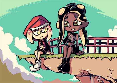 Marina And Pearl Splatoon And More Drawn By Setz Danbooru