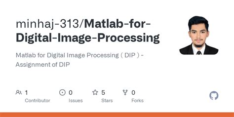 Github Minhaj 313matlab For Digital Image Processing Matlab For Digital Image Processing