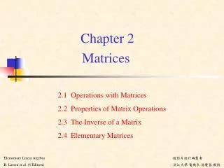 PPT Chapter 12 Matrices PowerPoint Presentation Free Download ID 4279455
