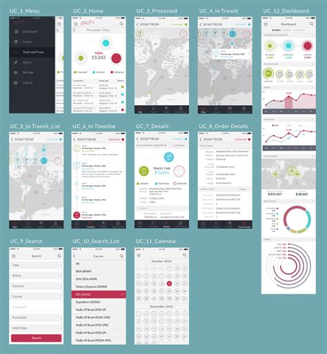 Design Case Study Mobile UI For Tracking Application