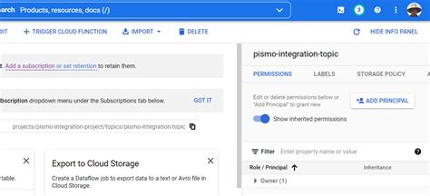 GCP Event Configuration Tutorial