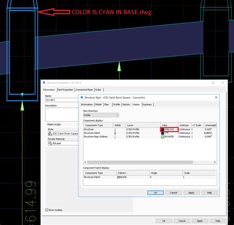 Structure Style Not Byblock When Xrefed Into Sheet Autodesk Community