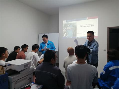 中国水利水电第七工程局有限公司 一线动态 枕头坝二级水电站项目宣传《职业病防治法》