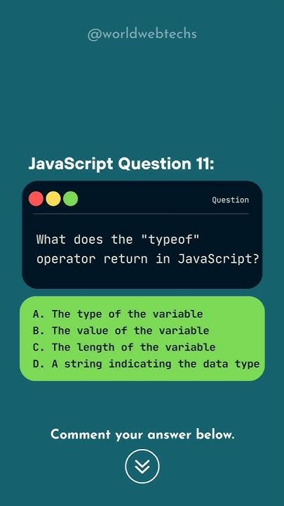 Test Your Javascript Skills With Our Quiz Javascript Coding Quiz
