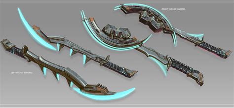 Jedi Armor Dual Swords Gameloft Future Weapons Weapon Concept Art