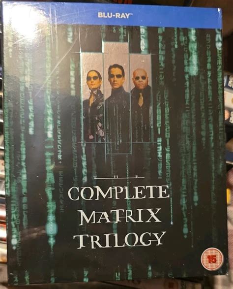 Complete Matrix Trilogy The Matrixmatrix Reloadedmatrix Revolutions
