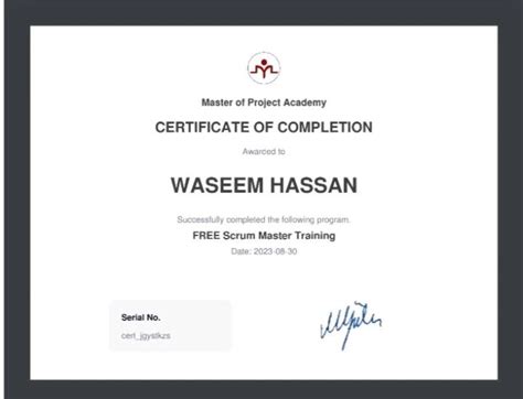 Waseem Hassan On Linkedin Masterofprojectacademy