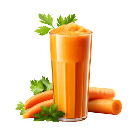 Healthy Carrot Smoothie Perfect For Drink Catalog 27145762 PNG