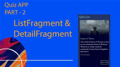 Quiz App Mvvm And Firestore Architecture Part 2 Android Youtube