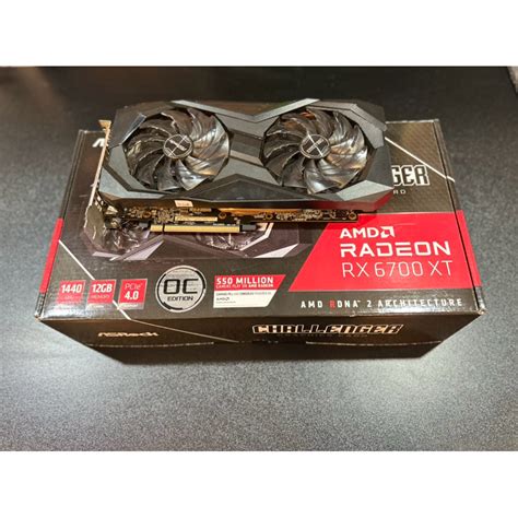 การ์ดจอ ASRock RX 6700 XT Challenger D 12GB GDDR6 | Shopee Thailand