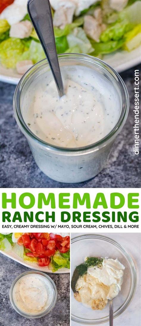 Easy Homemade Ranch Dressing Is The Ultimate Ranch Dip And Dressing