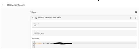 How To Trigger On Ios Action Fired Using The New Automation Interface Home Assistant