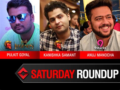 Saturday Roundup Pulkit Goyal Leads Day 1b Of Millionaire