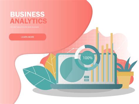 Data Analysis Concept Can Use For Web Banner Infographics Stock Vector Illustration Of