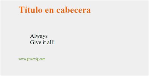 Estructura básica de un archivo HTML con llamada a CSS giveevig