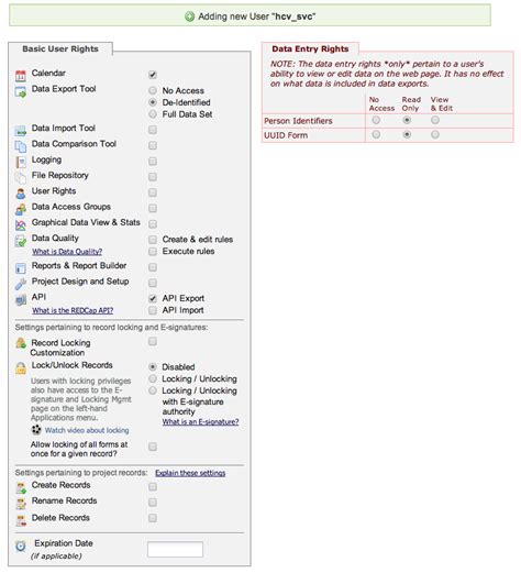 Add New Redcap Project And Api Key — Red I 0142 Documentation