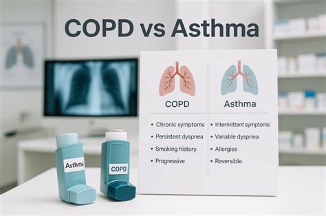 Copd Vs Asthma Key Differences And Updated Management Guidelines Ahmed Abdalbagi Posted On