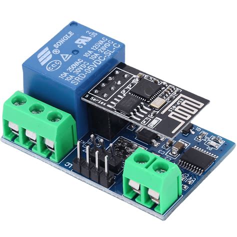 Módulo De Relé Wifi Módulo Wifi De Relé 5v12v Esp8266 Placa De Control