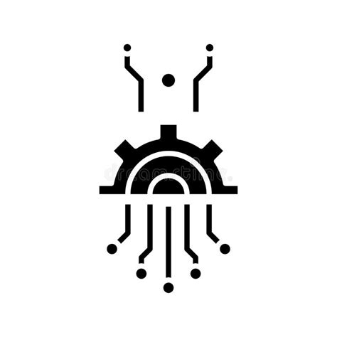 Abstract Circuit Line Icon Abstract Circuit Concept Outline Vector Symbol Sign Linear